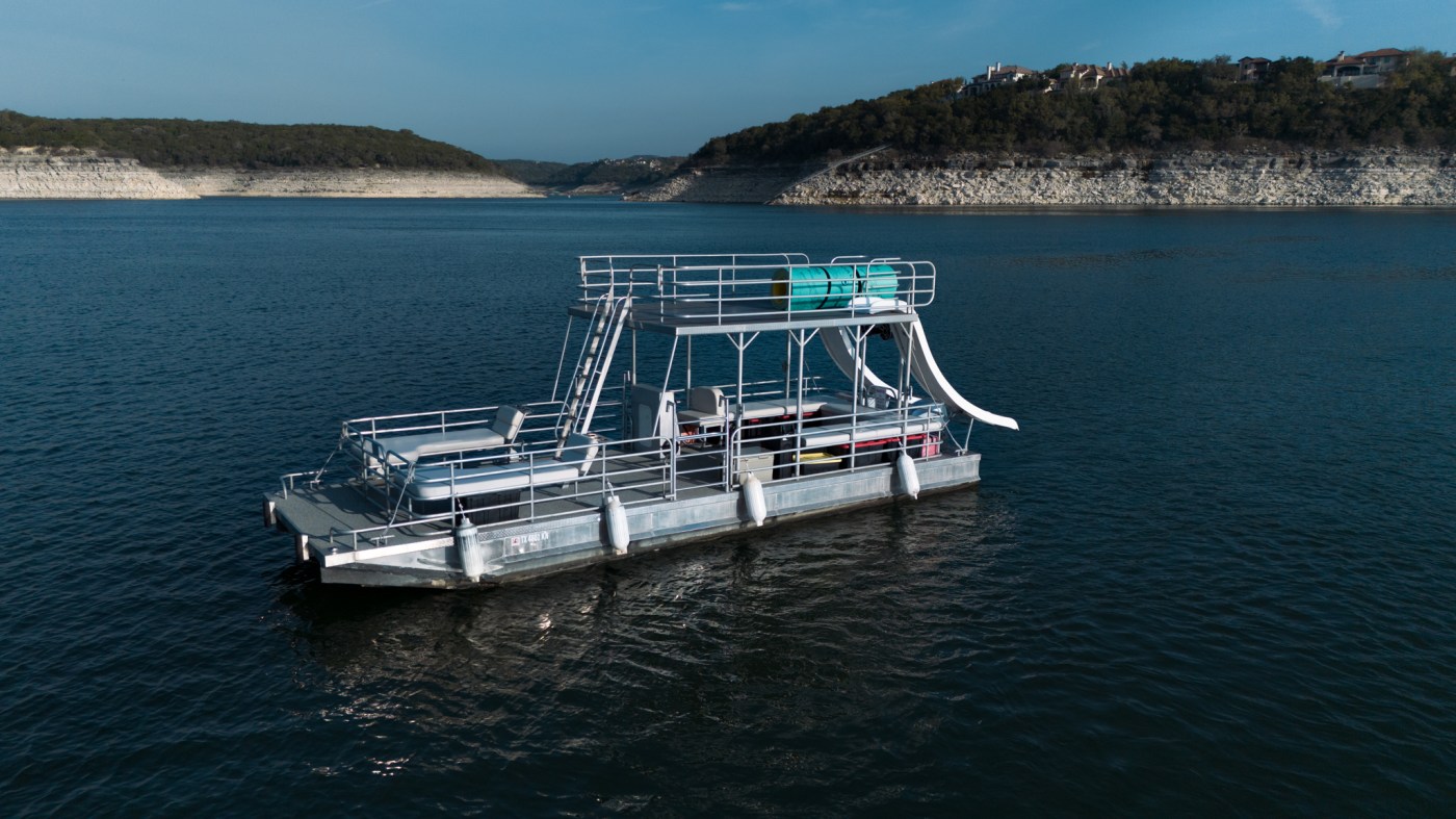 Pearl Party Barge Boat Rental Austin, TX | Centex Boat Rentals